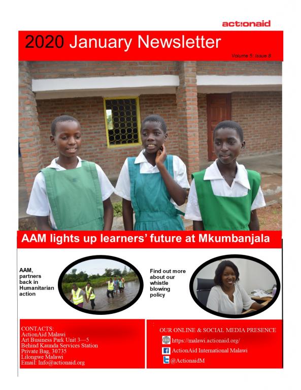 ActionAid Malawi January Newsletter | ActionAid Malawi
